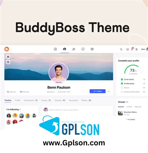 Buddyboss Theme Gplson