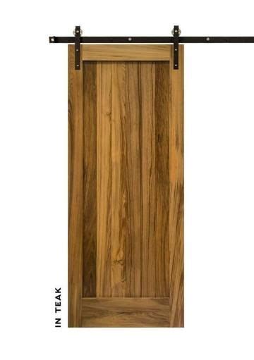 Shaker Classic Single Panel Sliding Barn Style Door Barn Style Doors