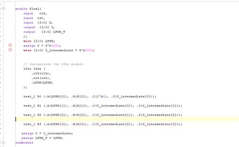 Pretty New To Verilog And Vivado Dont Know Why I Am Getting Xs