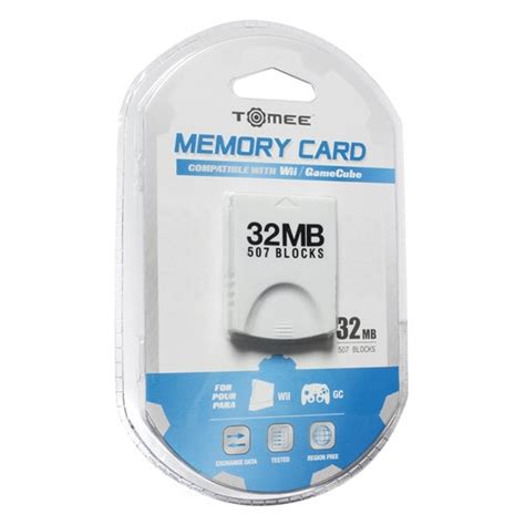 Wiigamecube 32 Mb 509 Block Memory Card Tomee