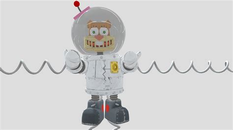 Robo Sandy Cheeks Download Free 3d Model By Alex Andain 777 [e98020d] Sketchfab