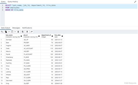 03postgresql排序和分页pgsql 分页 Csdn博客