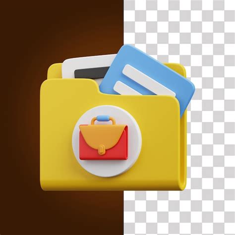 Premium Psd 3d Portfolio Illustration