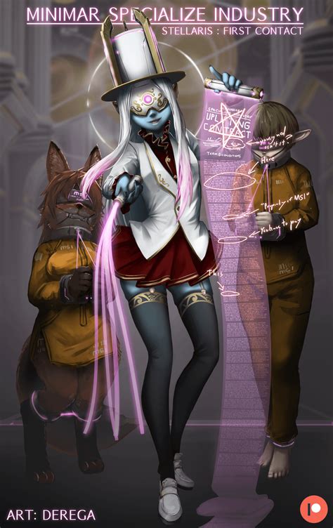 [mod] Warform Minimar And Skrand Anime Girl Portrait Replacer Are