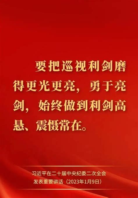 【经典语录】习近平在二十届中央纪委二次全会上发表重要讲话 新闻动态 江西省工程咨询中心有限公司
