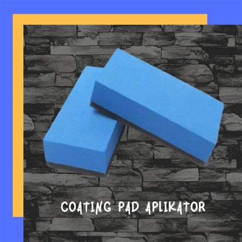 Jual Coating Pad Aplikator Spon Block Aplicator Nano Ceramic Coating