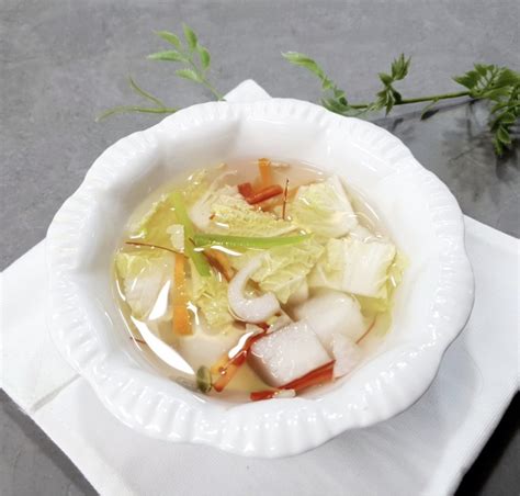 치킨 무로 5분 컷 배추 물김치 만들기