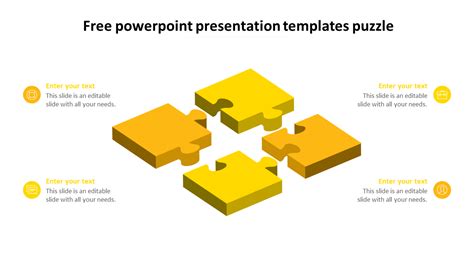 Free PowerPoint Presentation Templates Puzzle Model