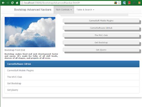 Github Carmelsoftware Bootstrap Meganavbars A Bootstrap Meganavbar