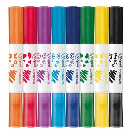 FLOMASTERI MAPED COLOR PEPS M846808 DUO SA PEČATOM