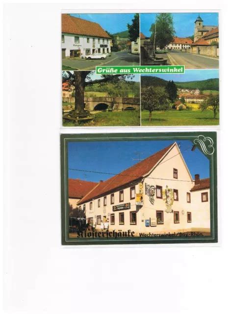 GRUSS AUS WECHTERSWINKEL und Gaststätte Klosterschänke Bastheim Rhön