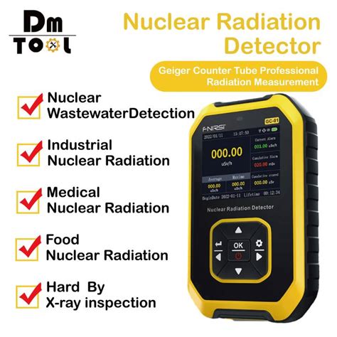 Dm Fnrisi Gc01 Nuclear Radiation Detector Professional Marble