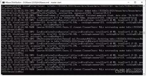 Windows安装hbase200(单机版)windows Hbase单机环境 Csdn博客 Windows安装hbase200(单机版)windows Hbase单机环境 Csdn博客