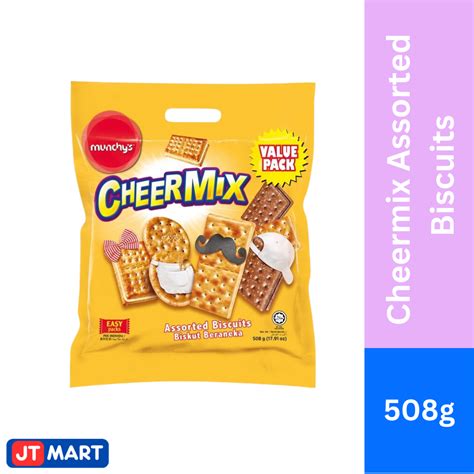 Munchys Cheermix Assorted Biscuits 508g Shopee Malaysia