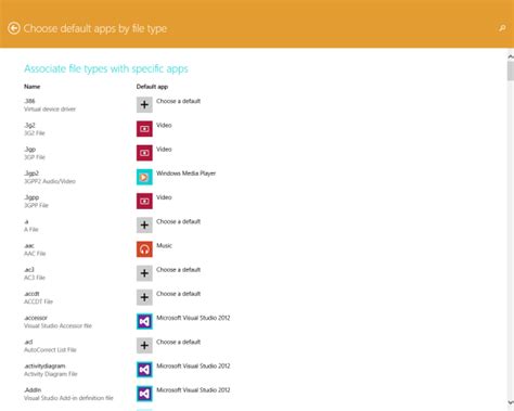 Default Apps By File Type In Windows 8 1 Create A Shortcut