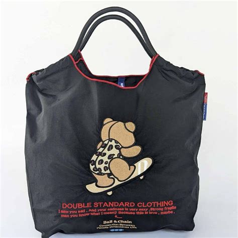 正規品 ボールアンドチェーン ダブルスタンダード コラボ M エコバッグ メルカリ