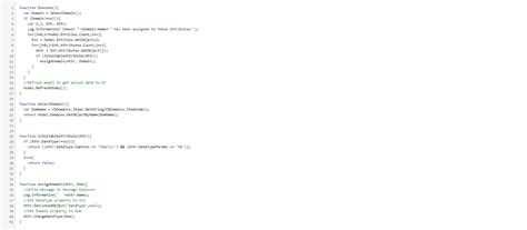 How To Create Macro For Assign Domain To Attributes
