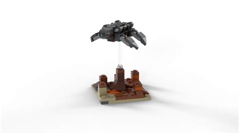 Lego Moc Ultra Micro Zeta Class Cargo Shuttle Rogue One By Jellco