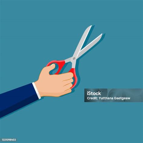 가위를 들고 사업가 절단 또는 제거의 개념 벡터 일러스트레이션 Launch Party에 대한 스톡 벡터 아트 및 기타 이미지 Launch Party 가위 가정 생활