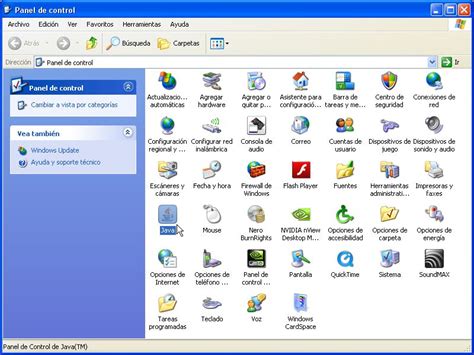 setting java home vista sights sounds