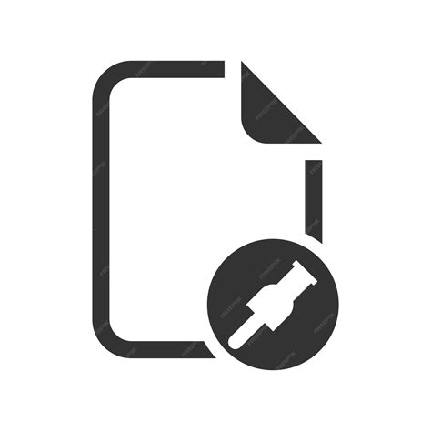 Premium Vector File Attachment Icon