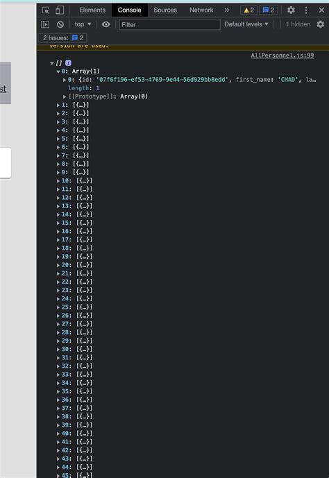 Reactjs Array Not Rendering In Table Within Map Function But Console