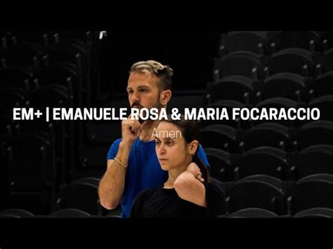 EM Emanuele Rosa Maria Focaraccio In Residenza A Teatro Akropolis