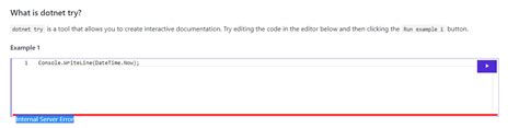 Internal Error 500 Running Any Snippet Will Cause An Error Issue