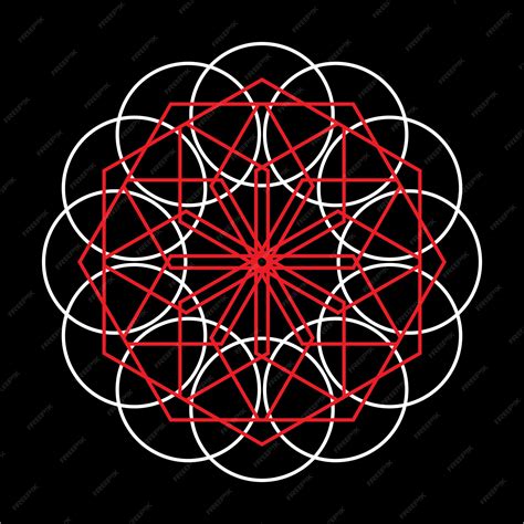 Premium Vector Radial Patterns 94