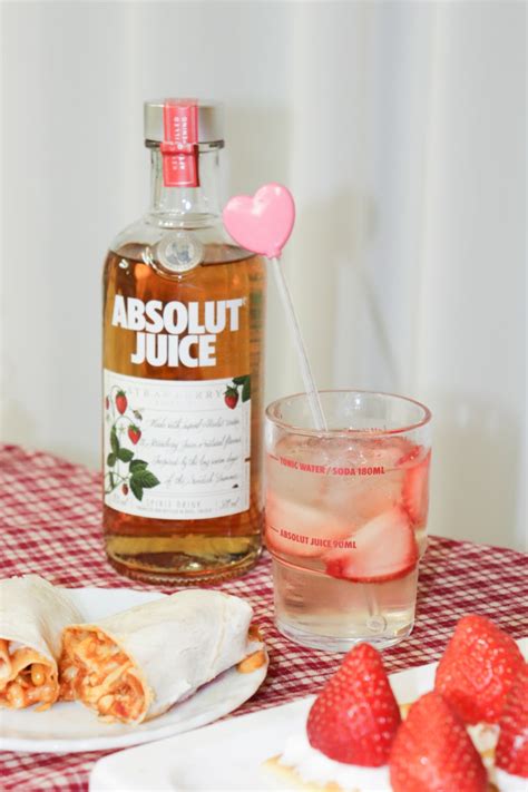 나만의 칵테일 만들기 홈파티 음식 앱솔루트 보드카 주스 스트로베리 추천 네이버 블로그