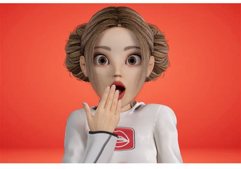 Girl Character Full Rigged On Sale Cgtrader