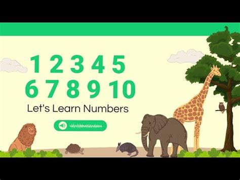 Fun Number Counting for Kids | Learn to Count 1-10 with Colorful Animations! - YouTube