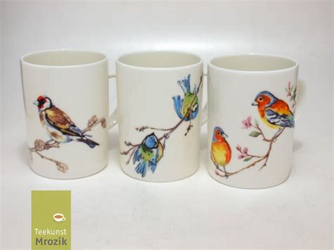 Birds Roy Kirkham Lucy Mug Vogelmotiv - Teekunst Mrozik