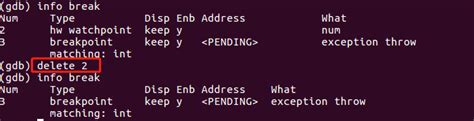 Gdb调试 禁用和删除断点 知乎