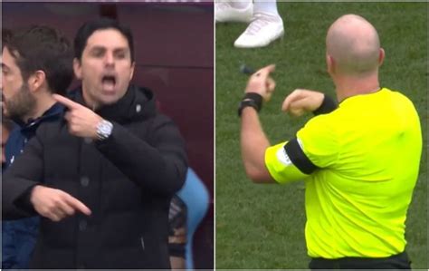 Arsenal News Mikel Arteta Mocking The Referee Video