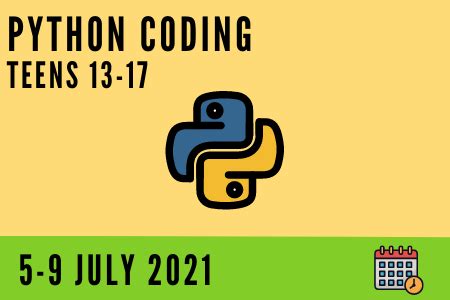 5 9 July Python Teens Bermotech