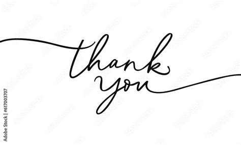 Printable Thank You Cards With Thank You Cursive Handwritten
