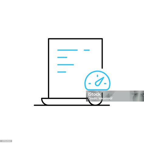 신용 점수 편집 가능한 획이 있는 두 가지 색상의 선 아이콘 아이콘은 웹 디자인 모바일 앱 Ui Ux 및 Gui 디자인에 적합합니다 Credit Report에 대한 스톡