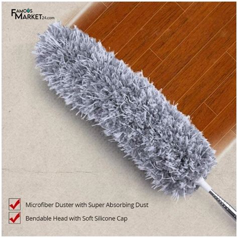Promotion Microfiber Dusting Retractable Household Cleaner Feather