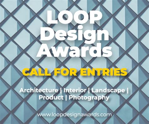 Loop Design Awards 2021 Arch2o Awards