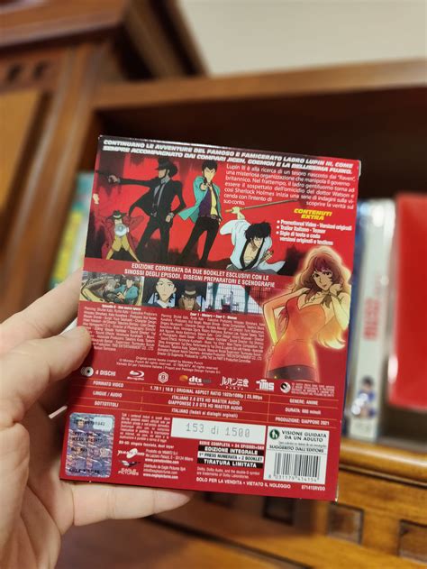 Lupin Iii 6 Serie Unboxing Delledizione Blu Ray Limitata Di Yamato