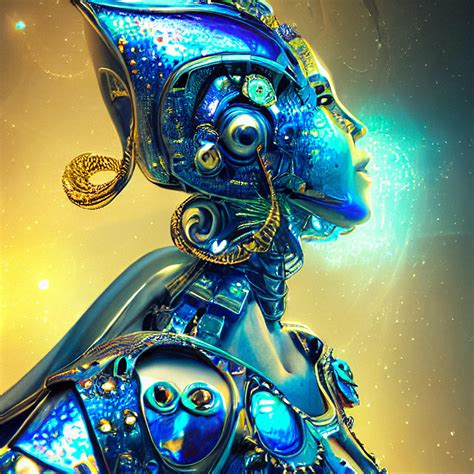 Genie Robot Warrior By Serendigity Art On Deviantart