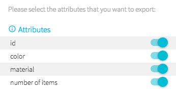 Exporting Search Results SmartShape Documentation
