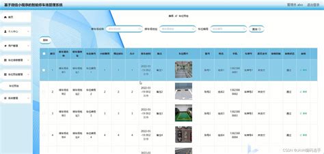 【计算机毕业设计】基于微信小程序的智能停车场管理系统基于微信小程序的停车场管理系统 Csdn博客