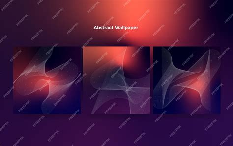 Premium Vector Absract Wallpaper Template