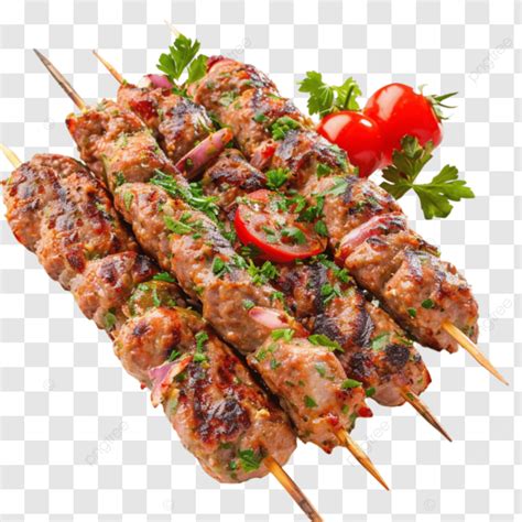 신선한 야채를 곁들인 완벽하게 양념된 돼지고기 꼬치 바베큐 돼지고기 쉬시 여름 굽고 야외 파티 Png 일러스트 및 이미지 에 대한 무료 다운로드 Pngtree