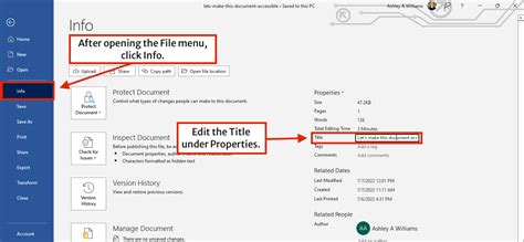 Pdf Accessibility Part 2 Source Documents Caes Office Of Information