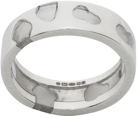 Ellie Mercer Silver Classic Band Ring Ellie Mercer