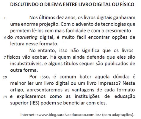 Em relação ao texto e a seus aspectos linguísticos julgue o