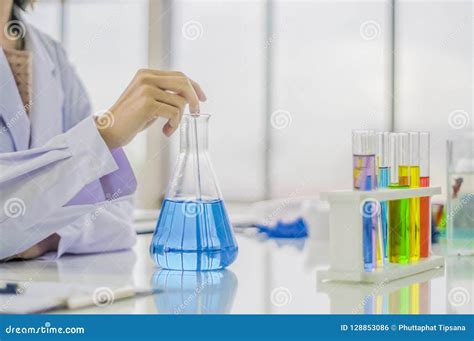 Lab Testing Products By Chemist Women And Chemistry Experiments